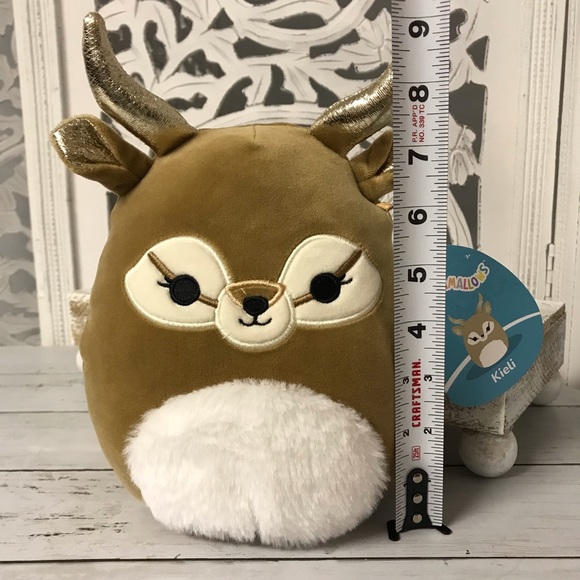 Squishmallows | Toys | Nwt 7 Kieli The Antelope With Golden Horns ...